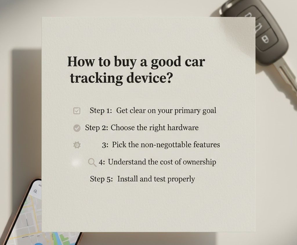 Car tracking devices - a comprehensive guide- Cars24 Australia