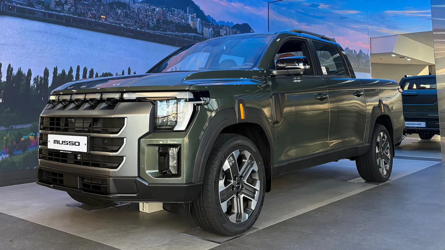 KGM Musso ute revealed ahead of 2026 Aussie launch