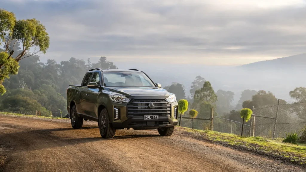 KGM Musso ute revealed ahead of 2026 Aussie launch