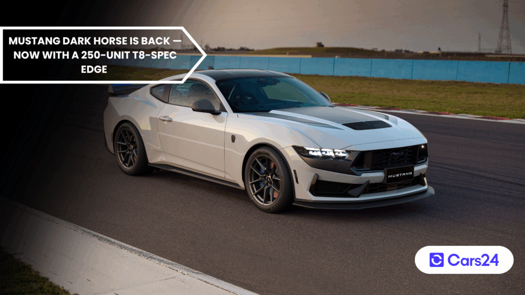 Mustang Dark Horse T8-Spec revealed with Triple Eight upgrades